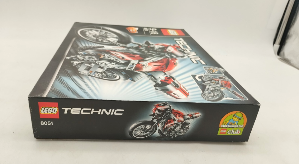 LEGO 8051 Motorbike Motorcycle Technic Technology New MIB Sealed Bag ...