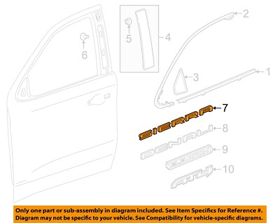 GMC GM OEM Nameplate 23400374 | eBay