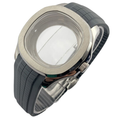 40mm Fit NH35 NH36 ETA2824 square watch case black blue grey green ...