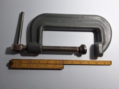 Wilton 106 6" Clamp Vise Welding Woodworking USA | eBay
