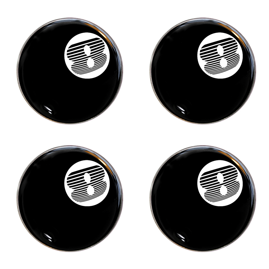 Triumph TR8 8 Ball Logo Self Adhesive Set of 4 Gel Wheel Centres | eBay UK