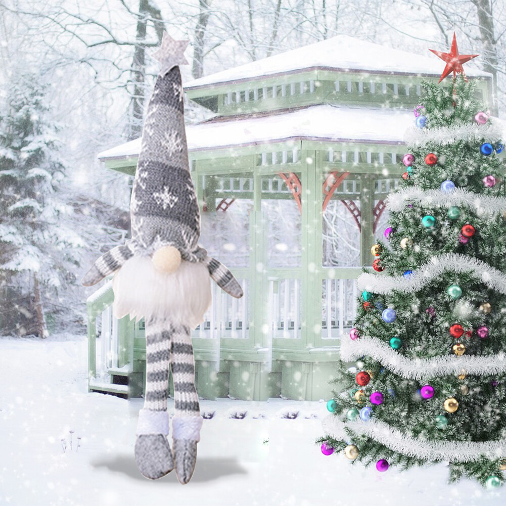 Christmas Faceless Doll Cute Doll Elf Gnome Xmas Home Decor Gifts (Long ...