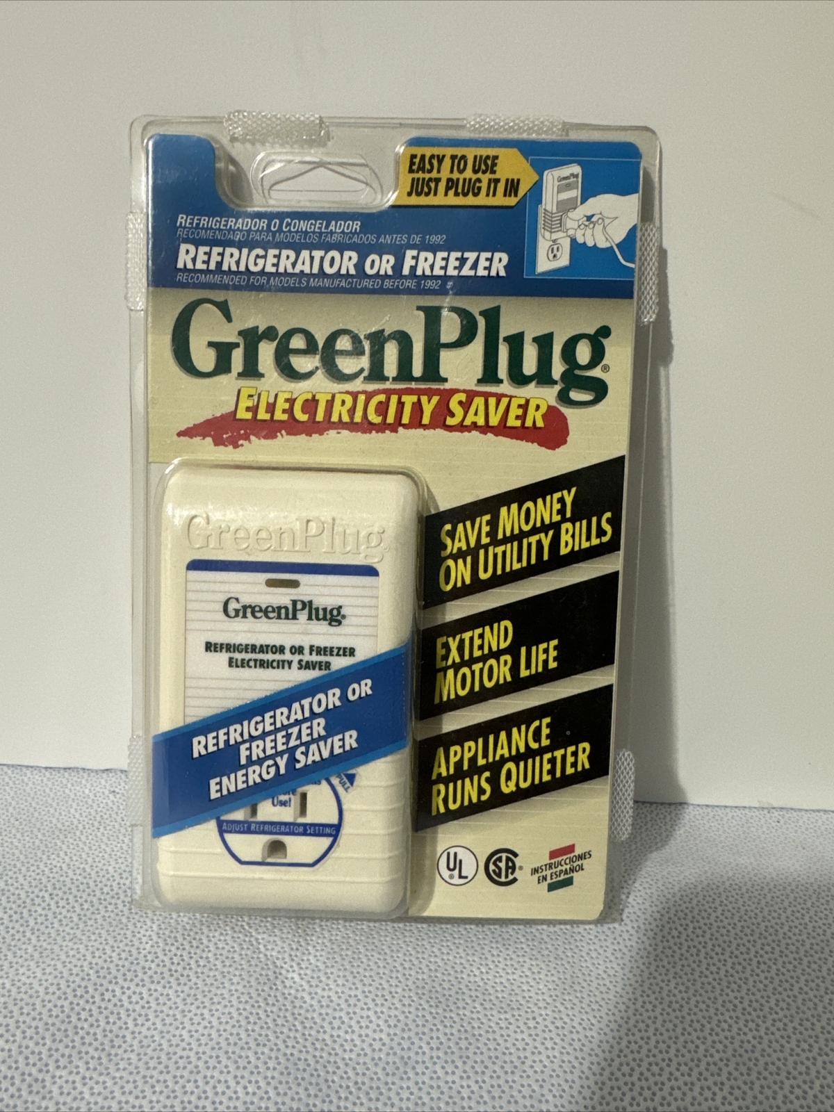 Green Plug Electricity Saver For Refrigerator Or Freezer IVC-OCC-0001 ...