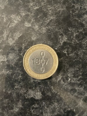 2 POUND COIN (1807) ABOLITION OF SLAVERY 2007 RARE 3 (POSSIBLY 4 ...