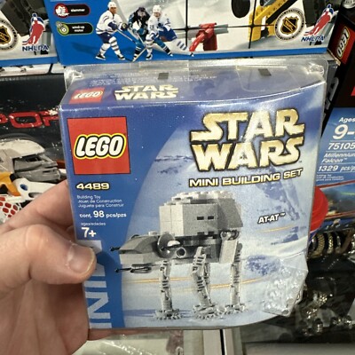 Lego 4489 Star Wars AT AT Walker Warrior Movie Spaceship NIP Sealed ...