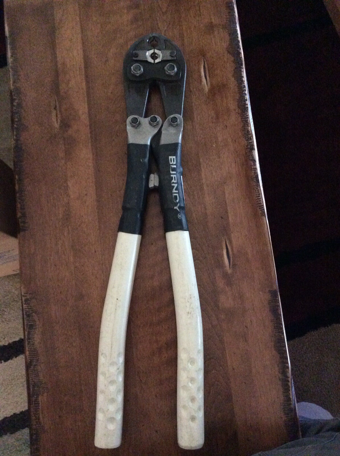 Burndy Crimper MD6 with W-BG Tool Die VGUC | eBay