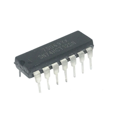 74HCT125N (CD74HCT125E) Quad buffer/line driver 3-state 74HCT125 IC 1 ...