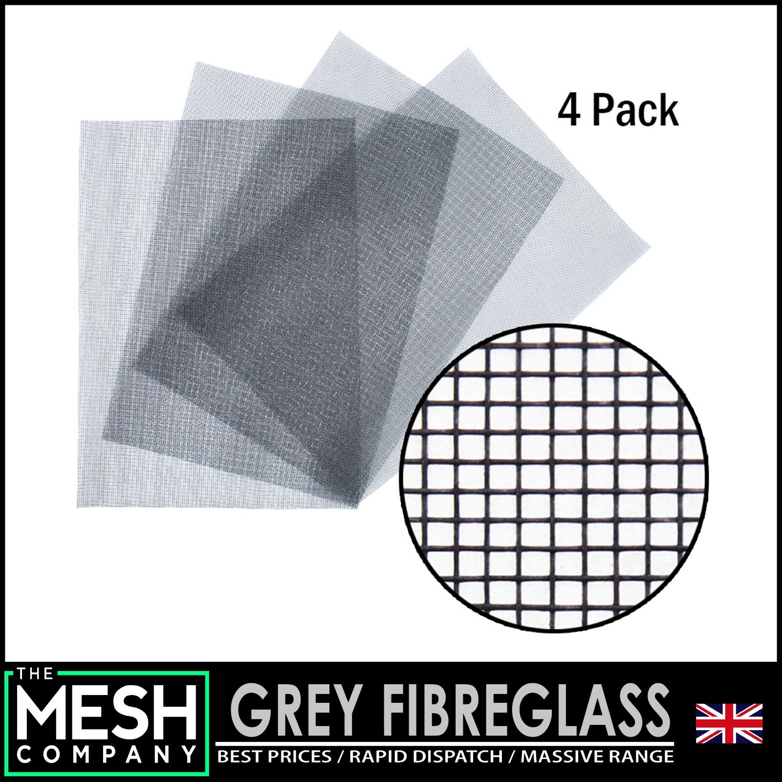 Insect Mesh Fly Screen Window Netting Bug Mesh for Flies, Mosquitoes ...