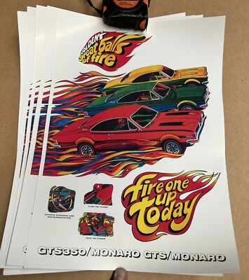 NEW GMH Holden HG GTS Monaro Posters x 5 | eBay