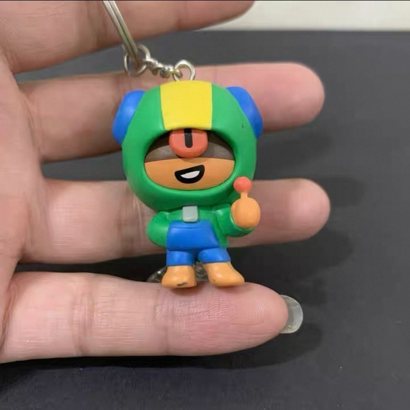 [AUTHENTIC] BRAWL STARS SPIKE CROW EPOCH TOY JAPAN FIGURE KEYCHAIN ...