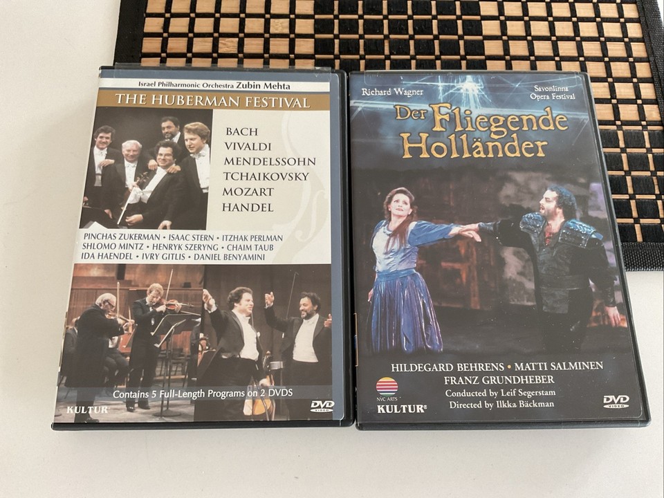 LOT of 26 OPERA DVDs Bizet,Donizetti,Massebet,Bellini,Verdi,Puccini ...