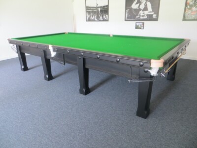 Full Size Black Snooker Table with Free Professional Delivery and ...