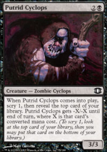 Putrid Cyclops NM, English MTG Future Sight | eBay
