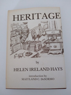 HERITAGE Stories Assembled by Helen Ireland Hays, 1979 Signed in P2 | eBay