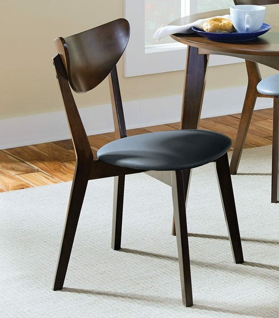 Coaster Dining Chair in Dark Walnut Finish (set of 2) 105362 for sale ...
