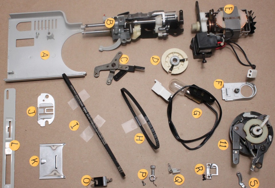Singer Sewing Machine Model CG-590C REPLACEMENT PARTS - CHOOSE YOUR ...