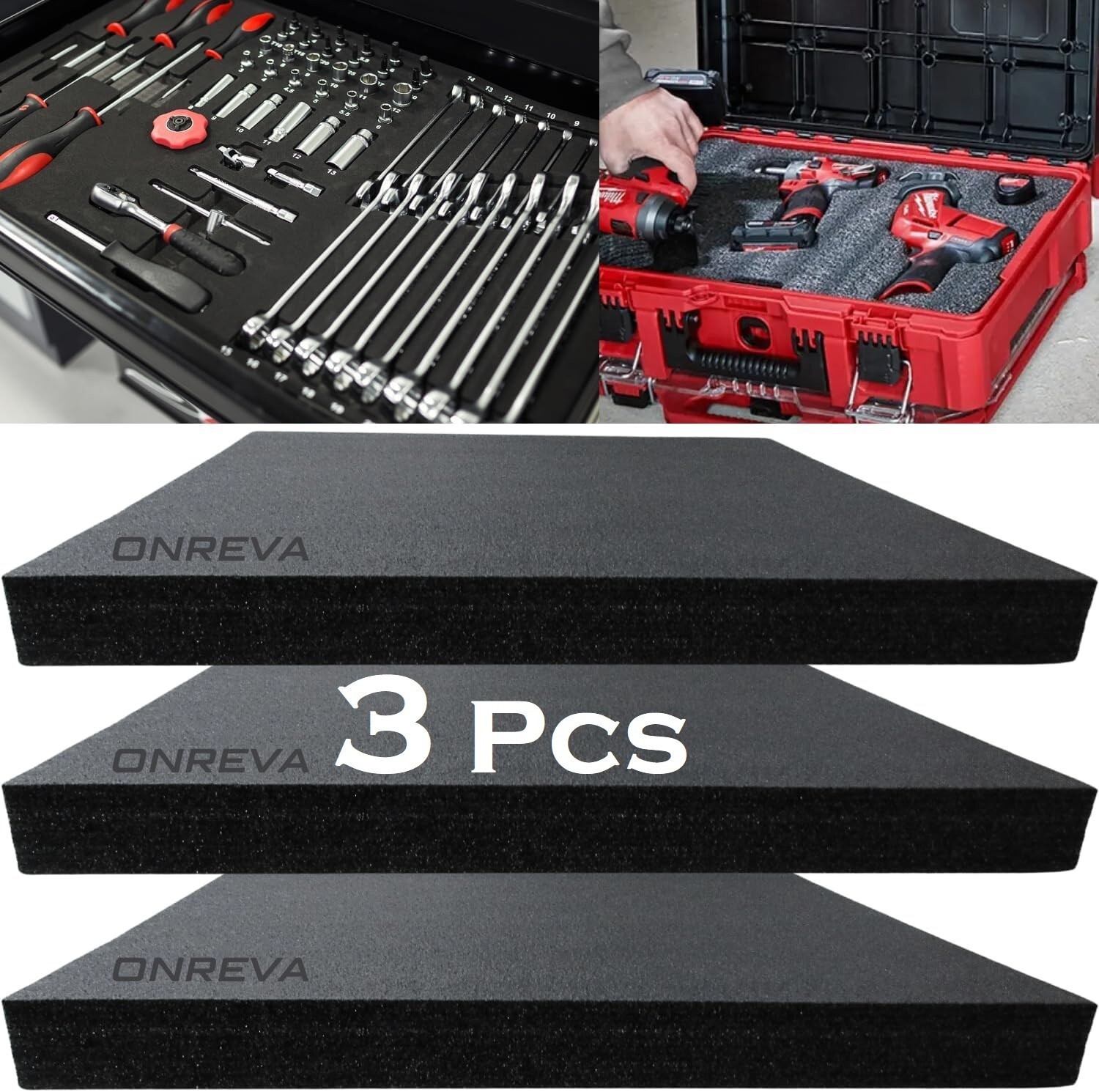 Tool Box Foam Organizer ToolBox Shadow Foam Tool Chest Drawer Mat ...