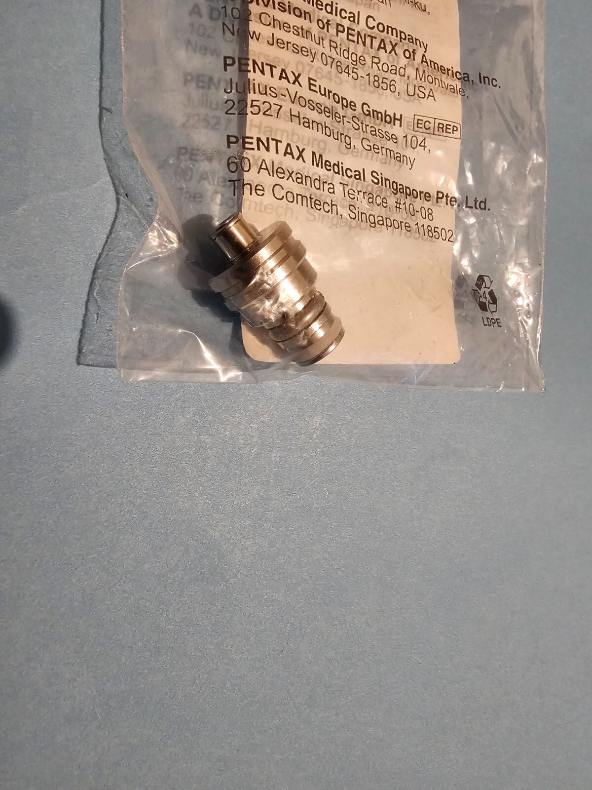 Pentax Endoscope OF-G17 Channel Cleaning Adapter | eBay