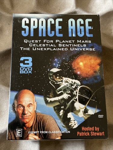Space Age Volume 1,2 & 3 Brand New Sealed DVD Box Set Space Exploration ...