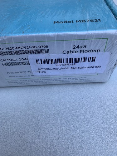 Motorola MB7621-10 1000 Mbps Modem for sale online | eBay