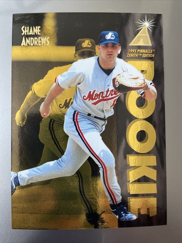 1995 Pinnacle Zenith Edition Rookie Card Shane Andrews #120 | eBay