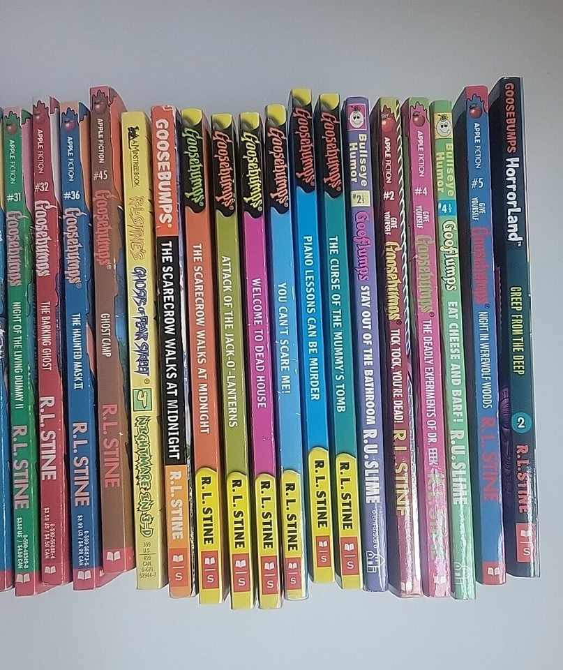 Lot 30 Goosebumps Series RL Stine Horrorland Read Beware Books | eBay