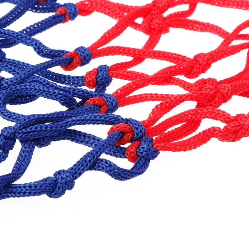 Universal 5mm White Blue Basketball Net Nylon Hoop Goal for Mesh | eBay