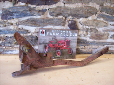 Farmall Cub International fast hitch pull bar with support and hitch | eBay