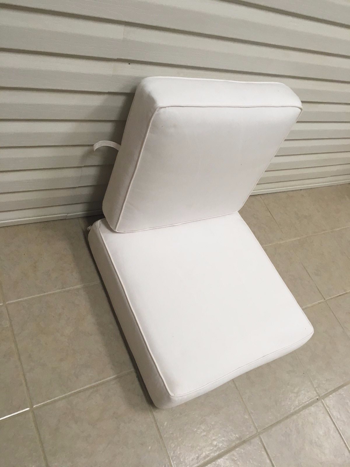 2 pc Frontgate Castillo Lounge Outdoor Patio Sofa Loveseat Chair Cushions 26x27 | eBay