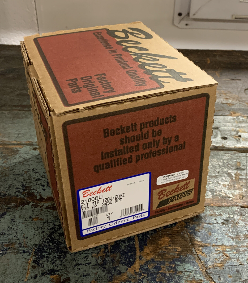 BECKETT AF/AFG/CF375 1/7HP PSC BURNER MOTOR 115V 21805U | eBay