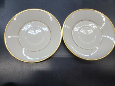2 LENOX Reverie Saucer Plates. Also 2 similar pattern at no charge ...