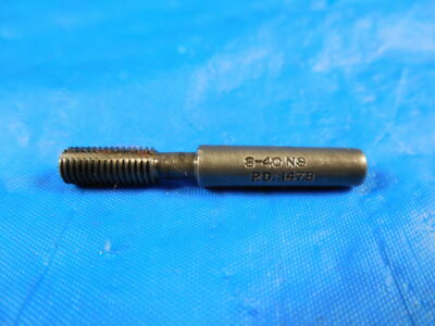 8 40 NS THREAD PLUG GAGE #8 .164 GO ONLY P.D. = .1478 QUALITY ...