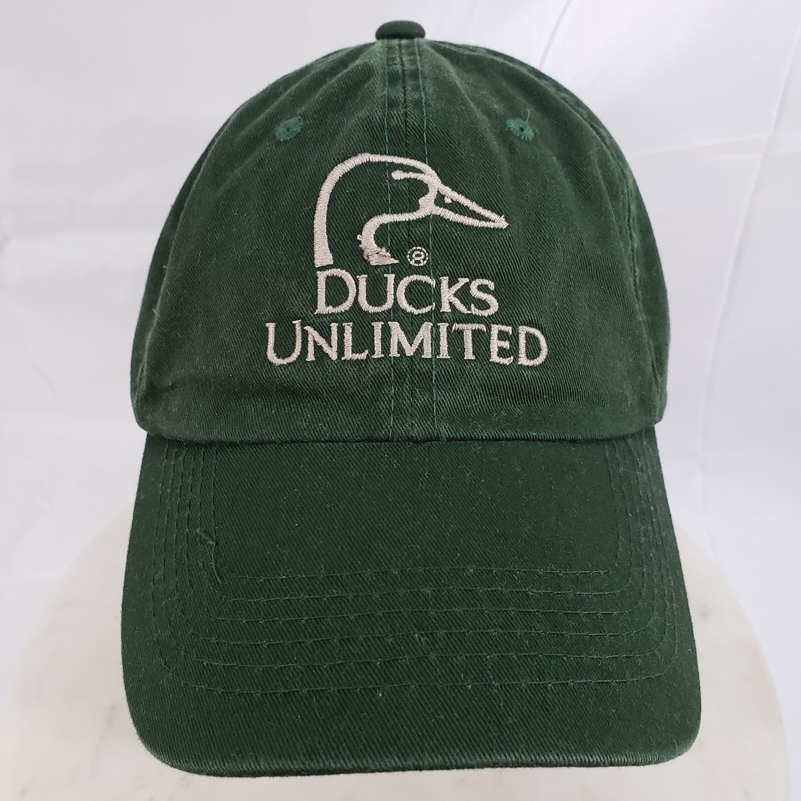 Ducks Unlimited Hat Since 1937 Cap Green Cotton Strap Back Embroidered ...