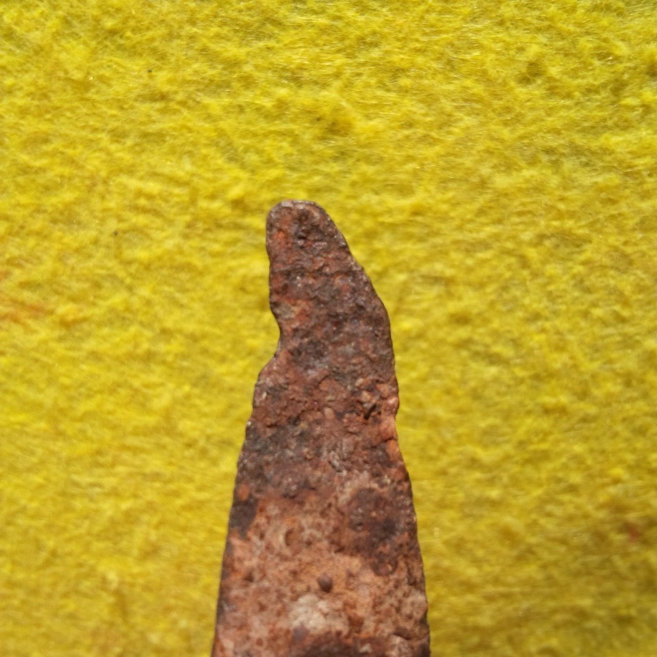 2-1/2" STEEL TRADE POINT WYOMING ARROWHEAD AUTHENTIC PROJECTILE POINT ...