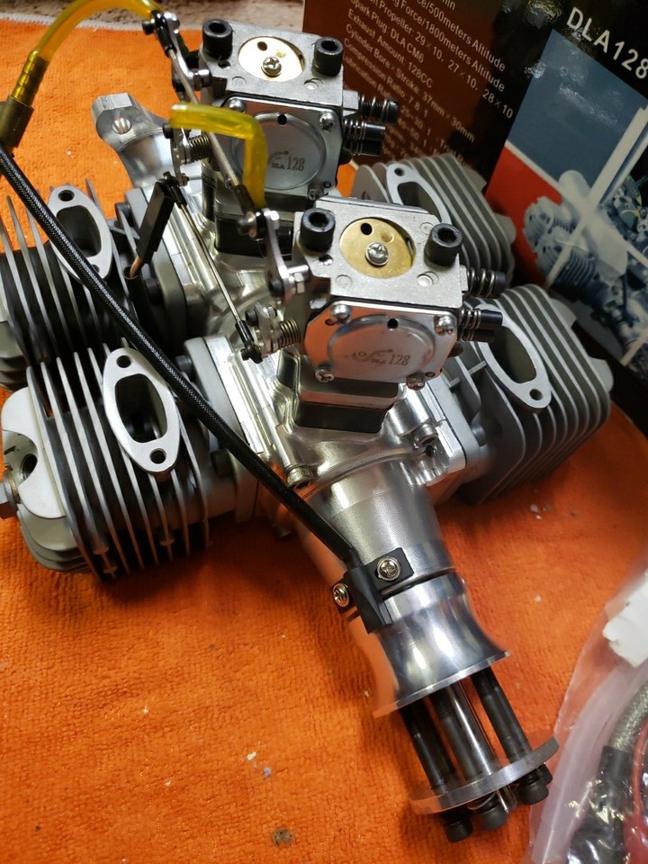 DLA Motor - DLA 128CC Four Cylinder RC Gas Engine - DLA128 - New | eBay