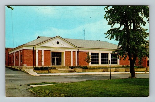 Lima OH-Ohio, Lima County Library, Library, Vintage Postcard | eBay