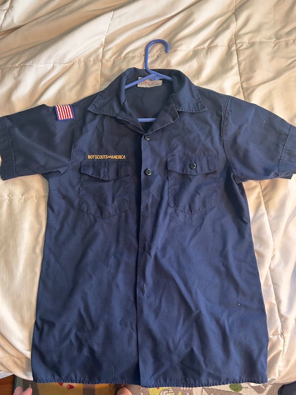 Cub Scout Boy Scouts BSA UNIFORM SHIRT Youth Large Short Sleeve | eBay