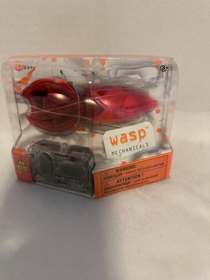 Hexbug Micro Robotic Creatures Mechanicals Wasp Red R/C Remote Control ...
