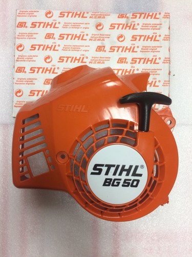 stihl bg50 recoil pull start 4229 080 2107 NEW OEM STIHL 886661260935 ...