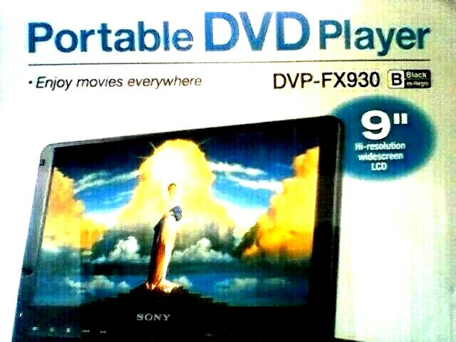 Sony DVP-FX930 Portable DVD Player (9") for sale online | eBay