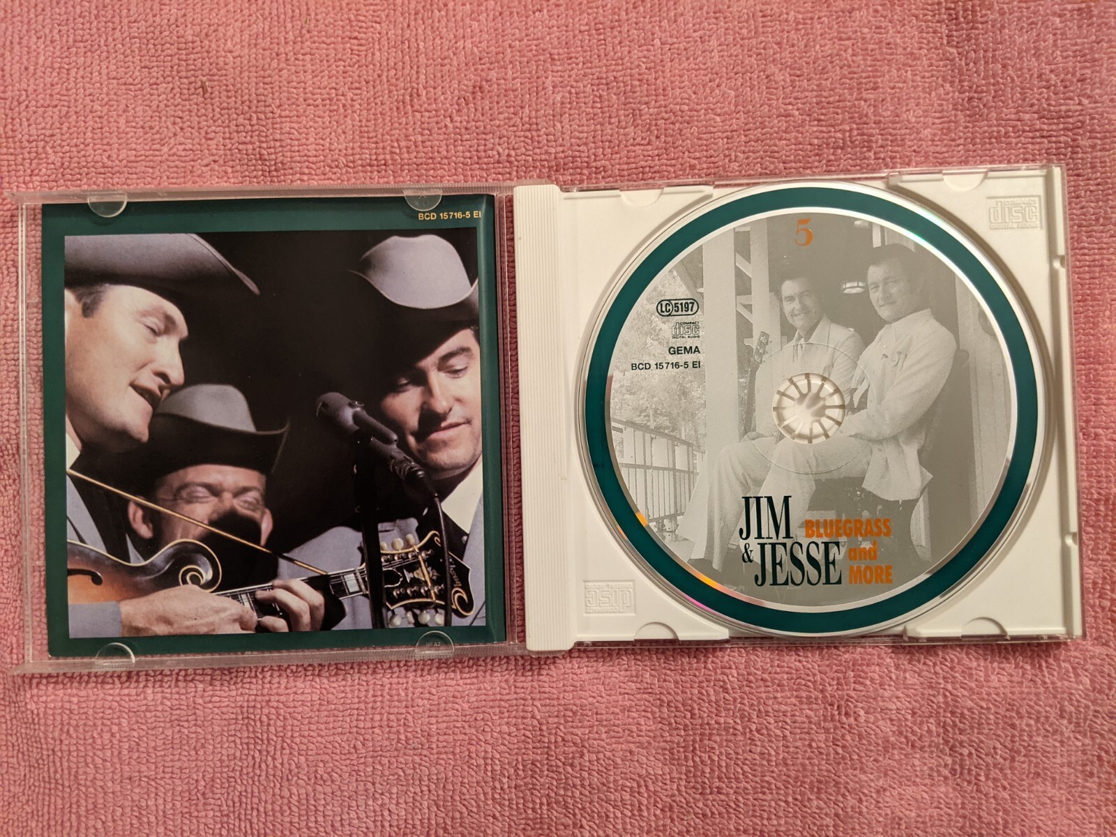 Bluegrass & More by Jim & Jesse (CD, Nov-1993, 5 Discs, Bear Family ...