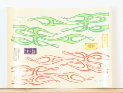 Model kit Decal Sheet 32 Vickie unused P10 | eBay