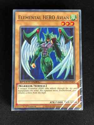 YUGIOH ELEMENTAL HERO AVIAN SPEED DUEL SGX1 SEALED DECK! NO BOX | eBay