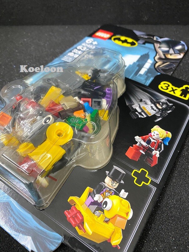 LEGO 40453 DC Heroes Minifigures Pack Batman vs The Penguin & Harley ...