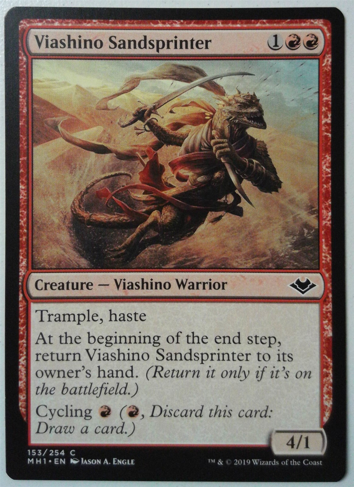 Viashino Sandsprinter *Common* Magic MtG x1 Modern Horizons | eBay