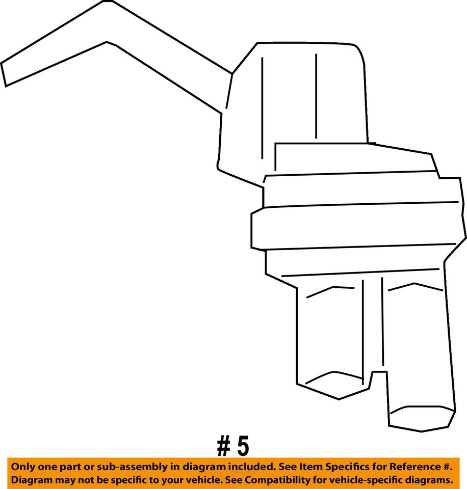 FORD OEM 94-98 E-350 Econoline Club Wagon Engine Parts-Fuel Pump ...