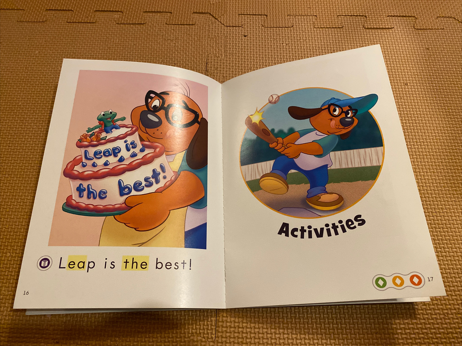 LeapFrog Tag Pen LeapReader LEARN TO READ Book — Dan’s Game | Long A | eBay