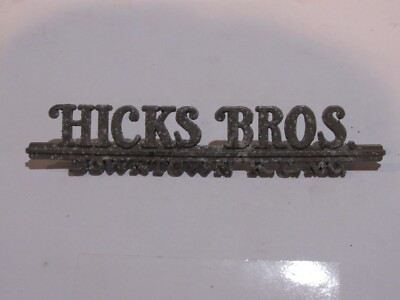Vintage Hicks Bros. Chevrolet Kansas City Missouri Metal Dealer Badge ...