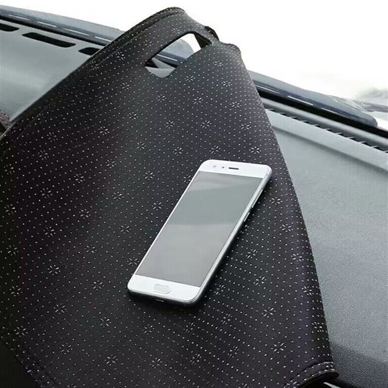Black Leather Dashboard Cover Dash Protector Pad Mat For Lincoln MKX ...