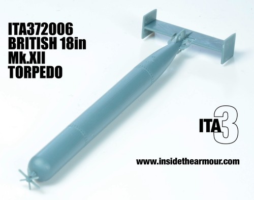 ITA3 1/72 British 18in MkII Aerial Torpedo, 3D Printed | eBay